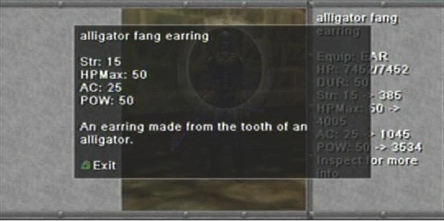 Alligator fang earring | Everquest Online Adventures Wiki | Fandom