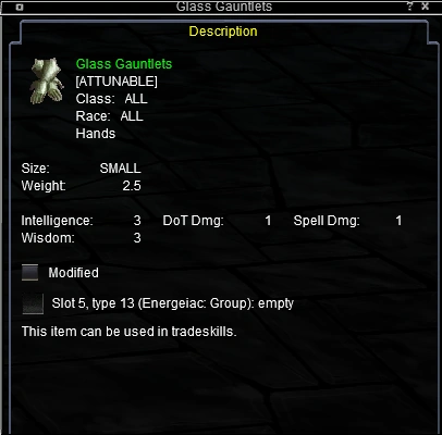 Glass Gauntlets | EQSanctuary Wiki | Fandom