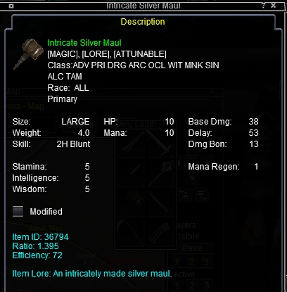 Silver Maul | EQSanctuary Wiki | Fandom