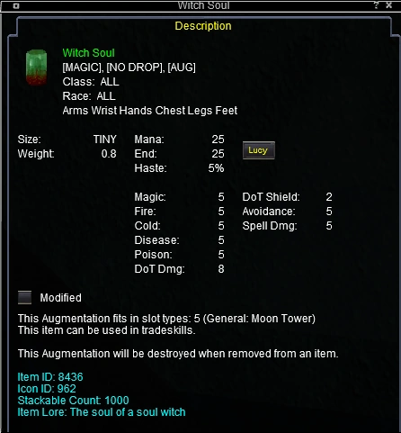 Witch's Soul | EQSanctuary Wiki | Fandom