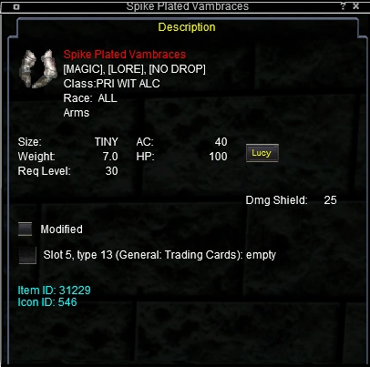 Spiked Plate Vambraces | EQSanctuary Wiki | Fandom