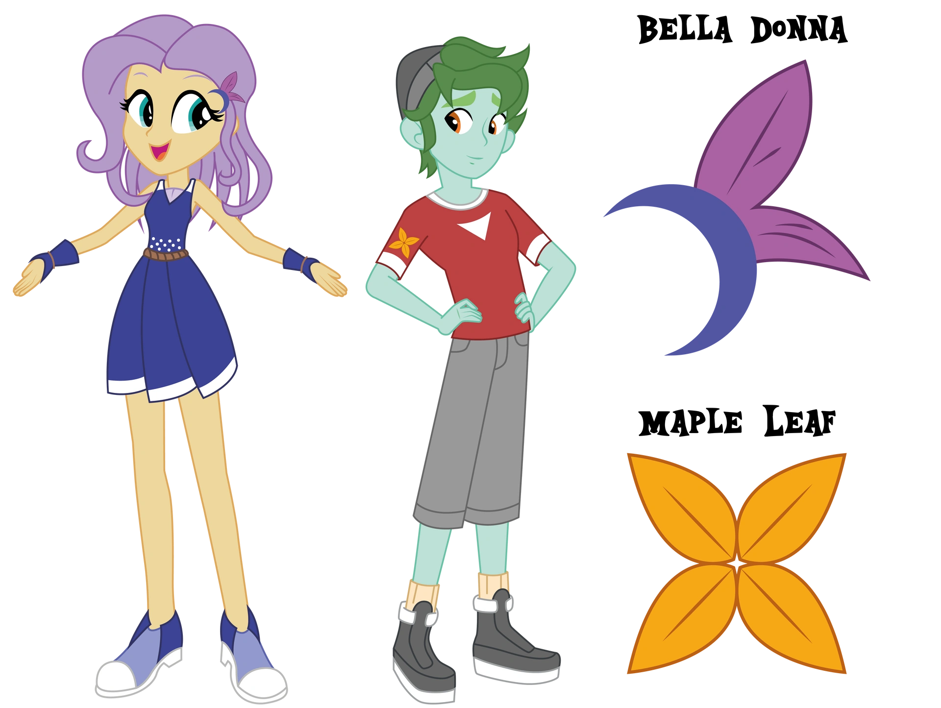Bella Donna and Maple Leaf | Equestria Girls Fanon Wiki | Fandom