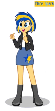 Flare Spark | Equestria Girls Fanon Wiki | Fandom