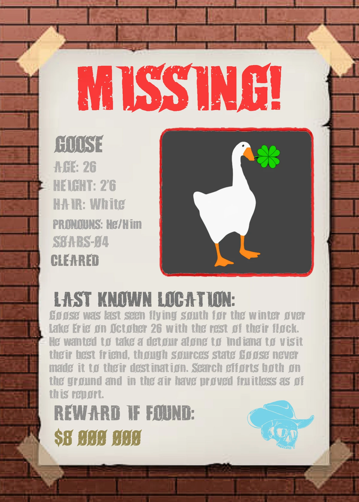 Goose | Eradication Wiki | Fandom