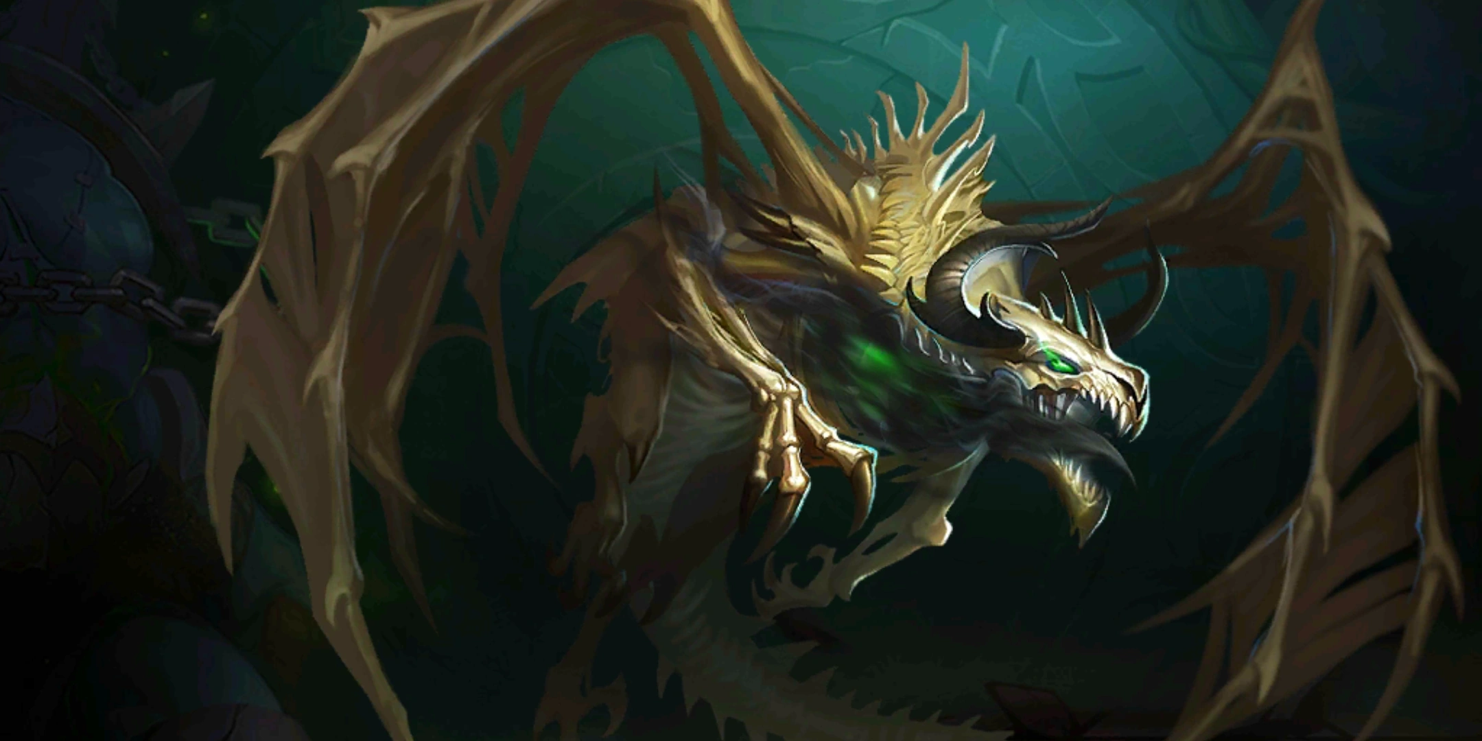 Bone Dragon Wallpaper