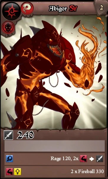 Abigor | Eredan Arena Wiki | Fandom