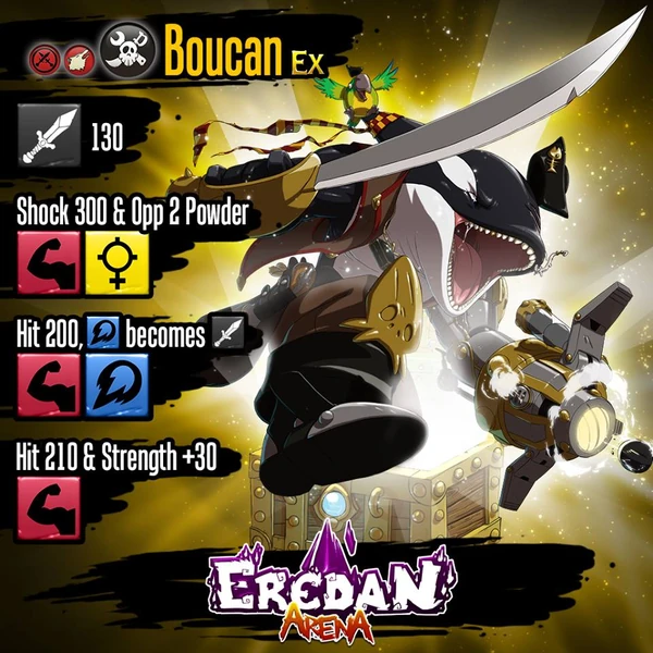 Boucan Ex | Eredan Arena вики | Fandom