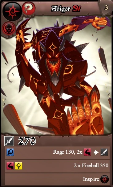 Abigor | Eredan Arena Wiki | Fandom