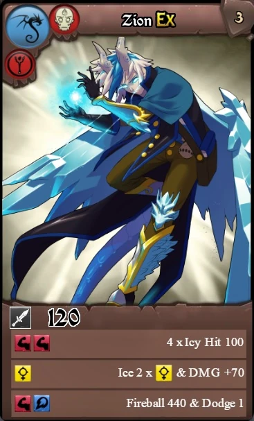 Zion Ex | Eredan Arena Wiki | Fandom