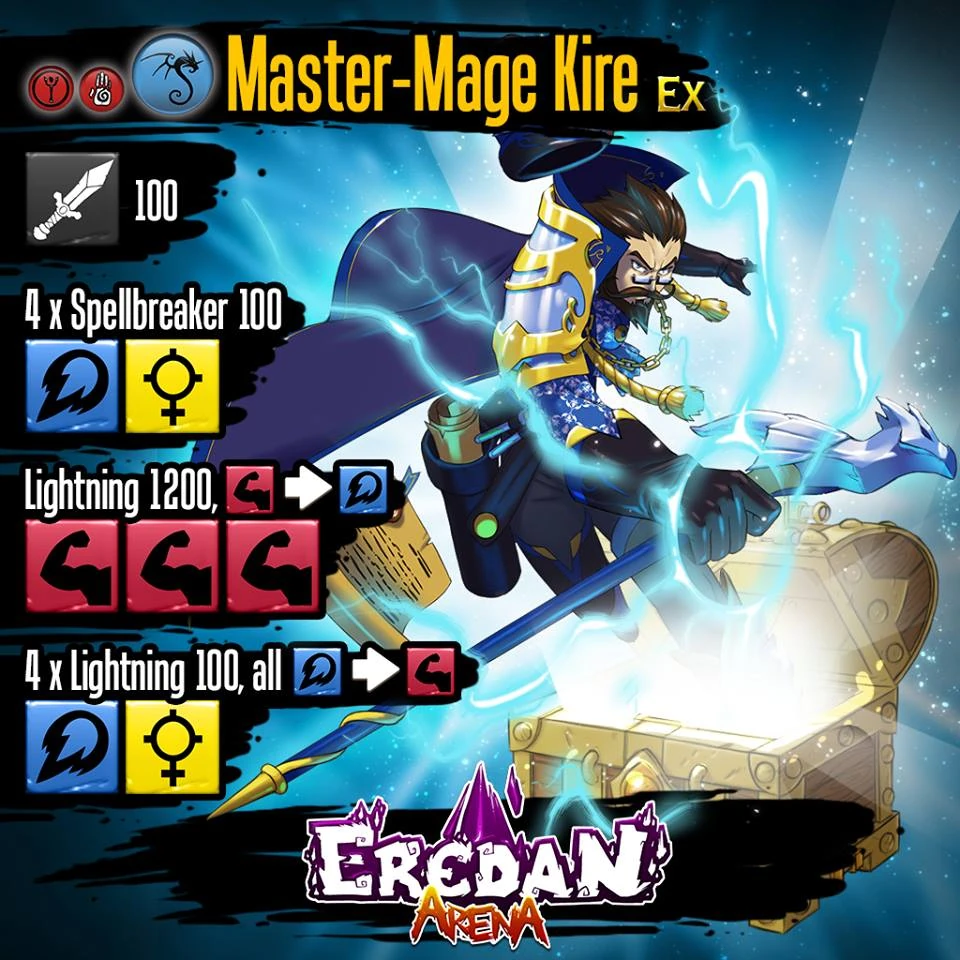 Master-Mage Kire Ex | Eredan Arena вики | Fandom