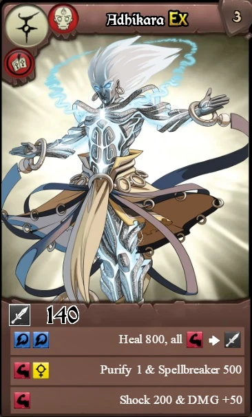 Adhikara Ex | Eredan Arena Wiki | Fandom