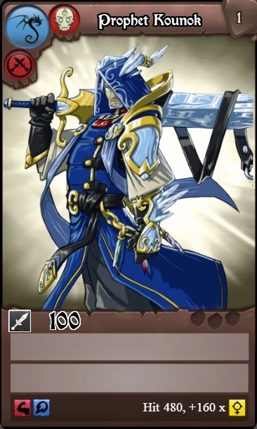 Prophet Kounok | Eredan Arena Wiki | Fandom