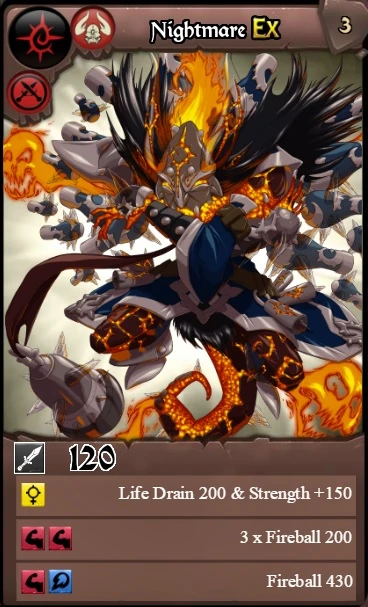 Nightmare Ex | Eredan Arena Wiki | Fandom