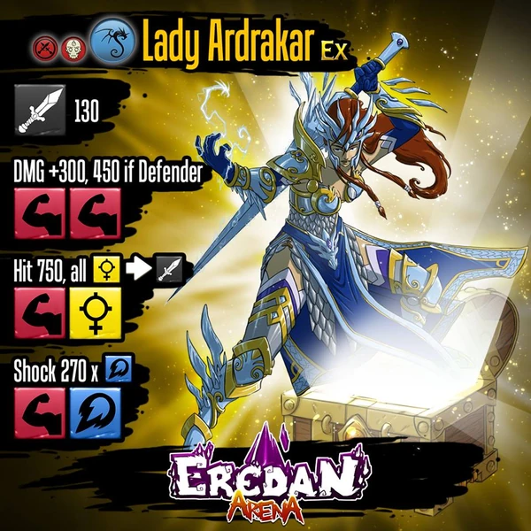 Lady Ardrakar Ex | Eredan Arena вики | Fandom