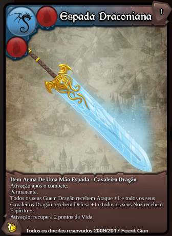 Espada Draconiana | Wiki Eredan Brasil | Fandom