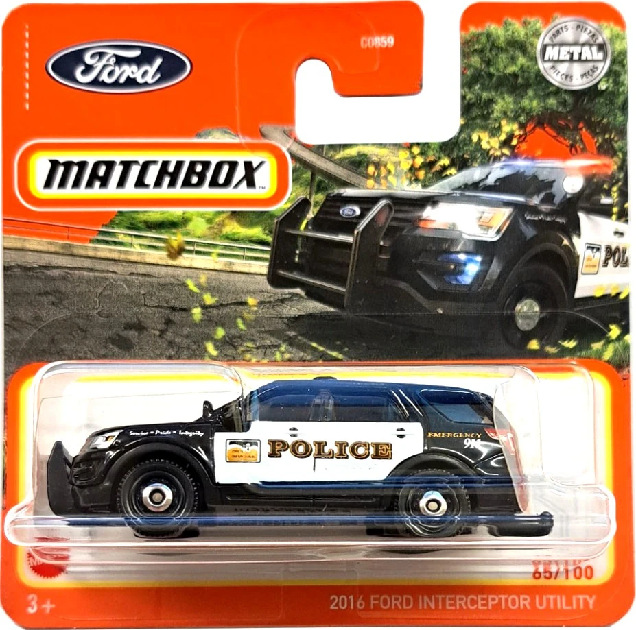 Ford Explorer Police Interceptor Utility 2016 (Matchbox) | Eric's ...