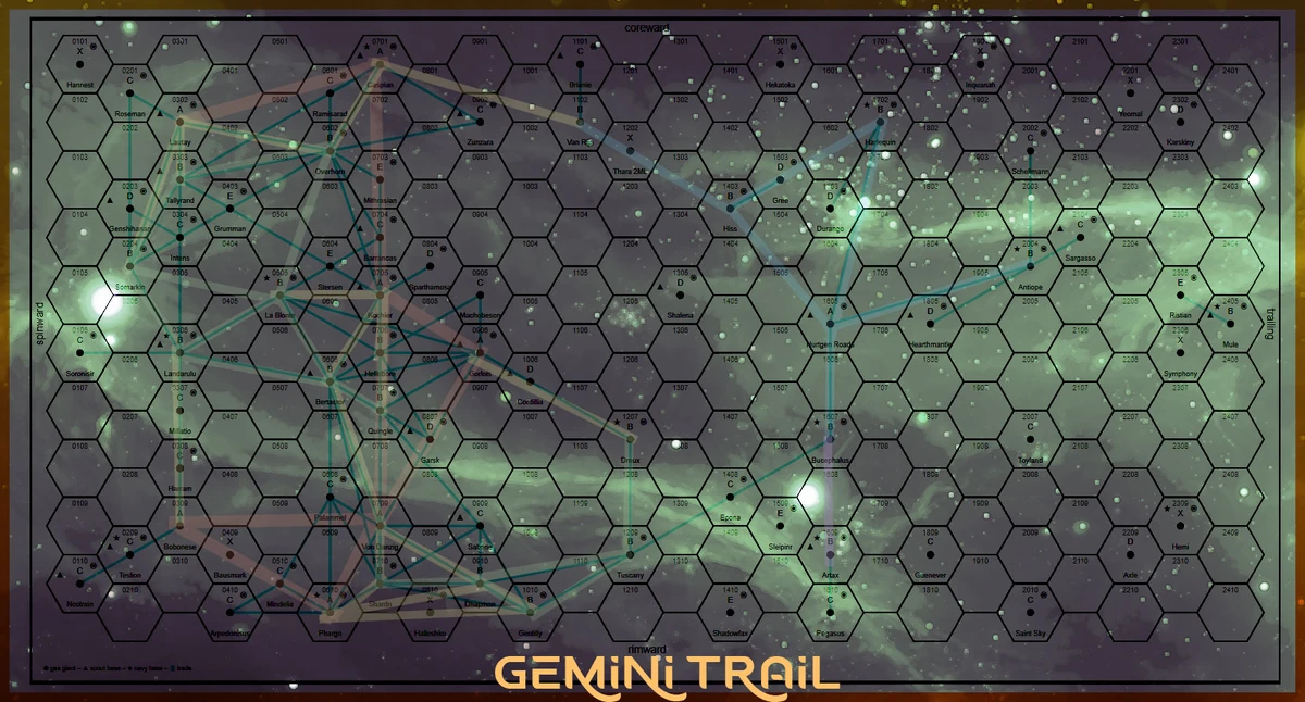 Sector Map | EricVulgaris Gemini Trail Wiki | Fandom