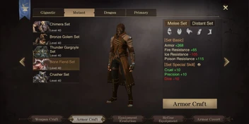 Bone Fiend Set | Errant: Hunter's Soul Wiki | Fandom