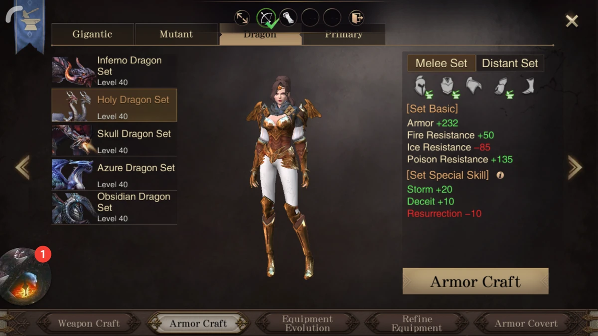 Holy Dragon Set | Errant: Hunter's Soul Wiki | Fandom