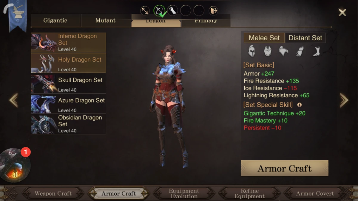 Inferno Dragon Set | Errant: Hunter's Soul Wiki | Fandom