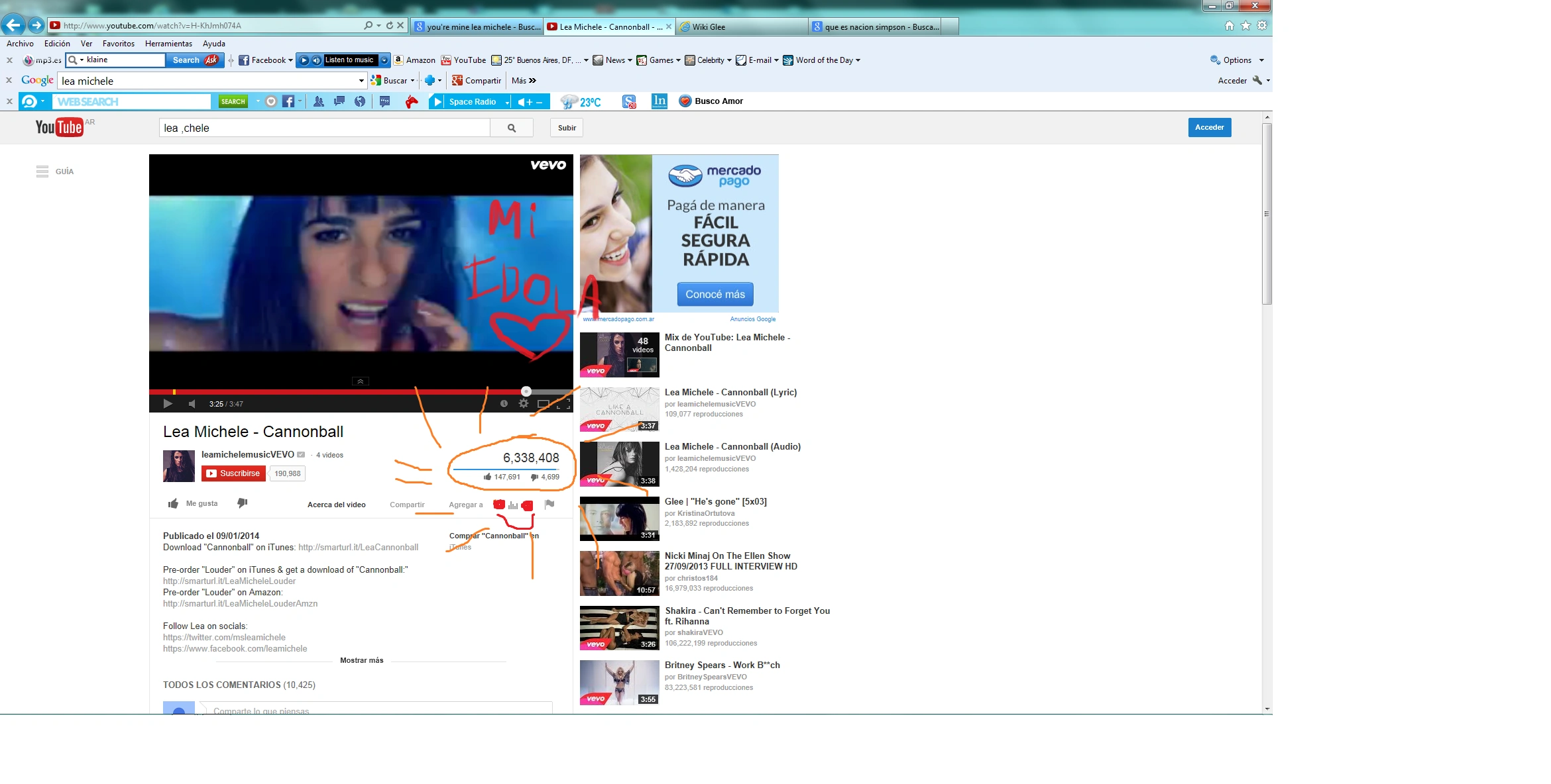 Usuario Blog:Giina-Gleek/MI IDOLA LEA MICHELE :)! | Wiki Glee | Fandom