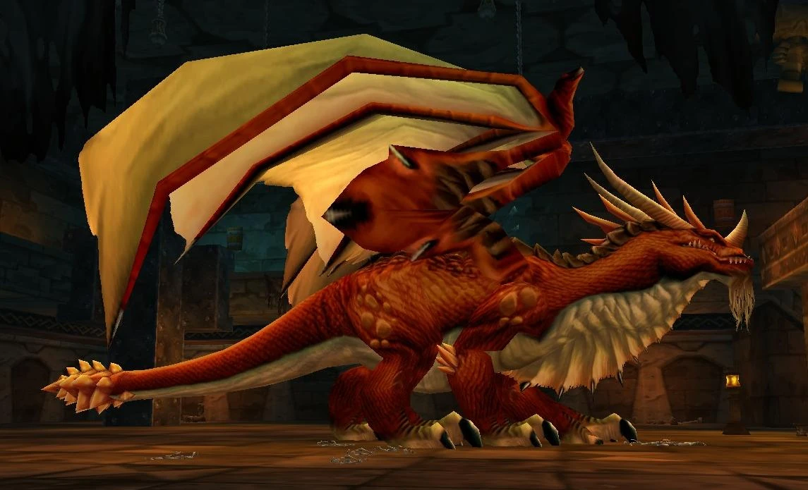 Dragón Rojo Humanoide Personalización De Los Dracthyr Humanoides