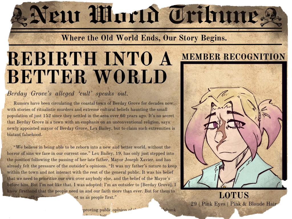 Lotus (Character) | The Death Trial Wiki | Fandom