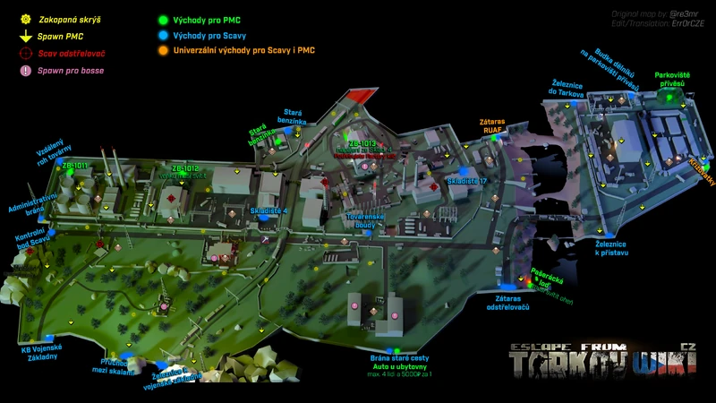 Escape From Tarkov Customs Map Best Customs Loot And Key, 54% OFF