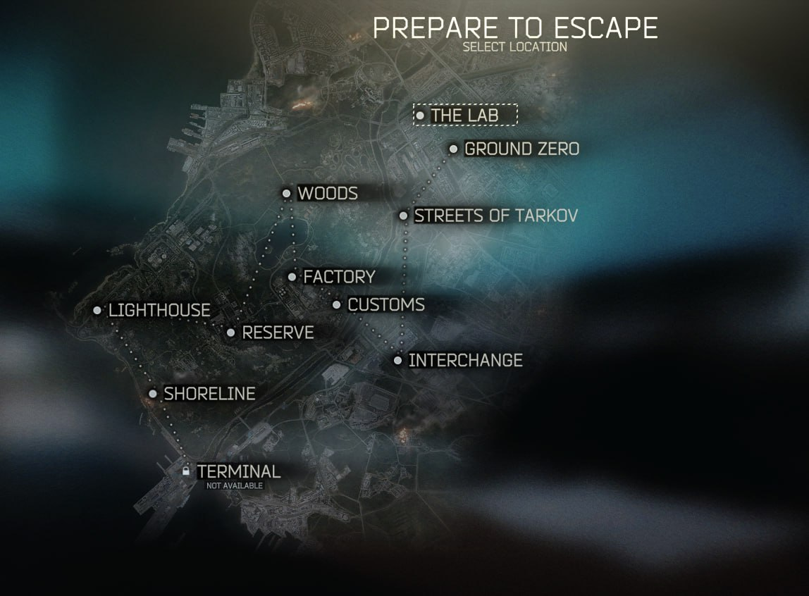 Mapy Tarkova – Escape from Tarkov Wiki