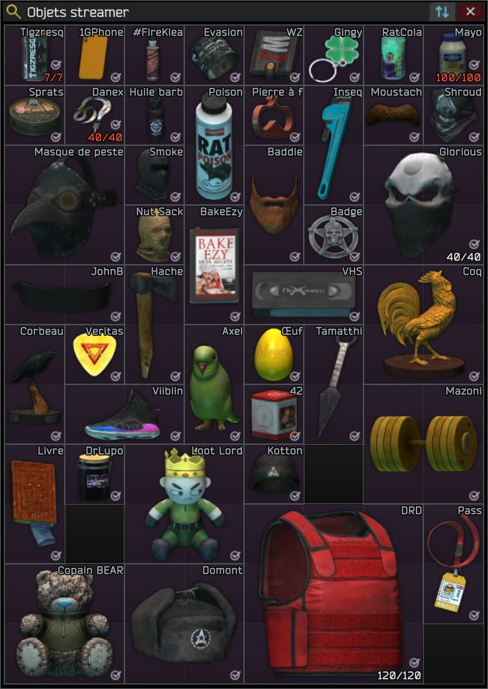 Caisse pour objets de streamer — Escape from Tarkov Wiki