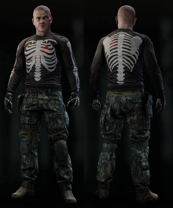 Skeleton longsleeve (Black) - The Official Escape from Tarkov Wiki