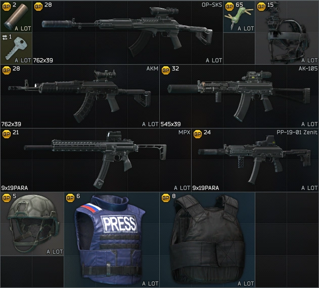 Ref - The Official Escape from Tarkov Wiki