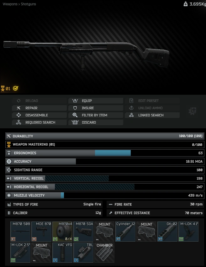 Gunsmith - Part 7 - The Official Escape from Tarkov Wiki