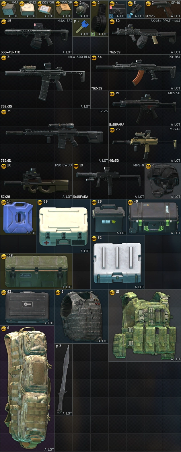 Ref - The Official Escape from Tarkov Wiki