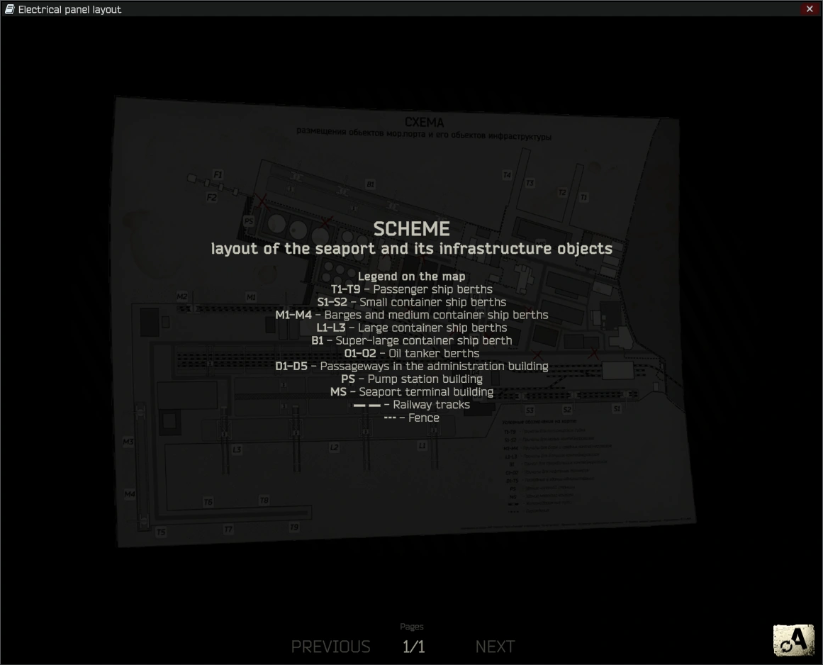 Electrical panel layout - The Official Escape from Tarkov Wiki