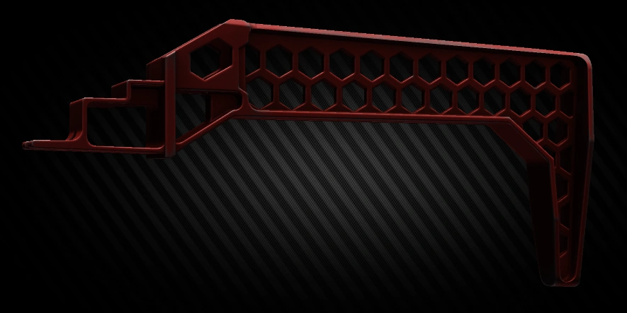 AKM/AK-74 Hexagon "Kocherga" stock (Anodized Red) - The Official Escape ...