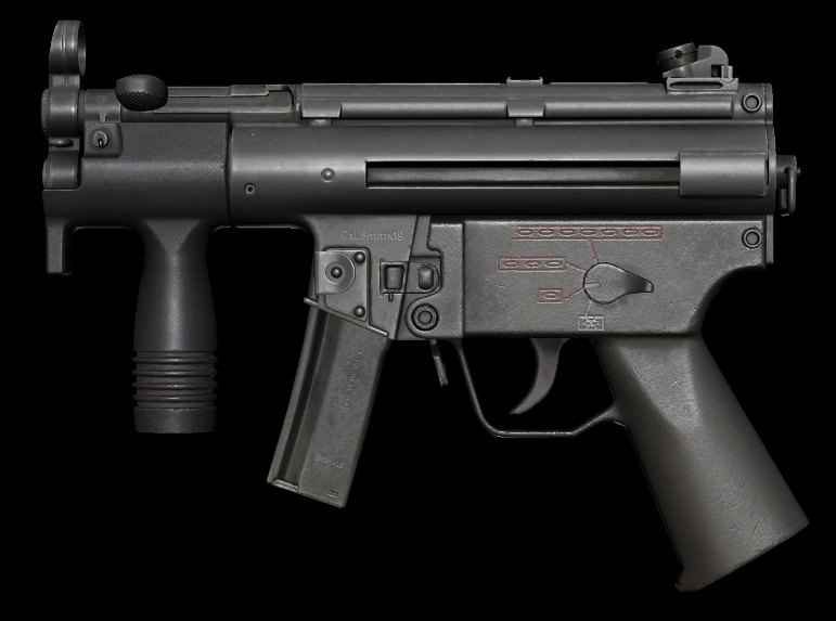Mp5k Submachine Gun