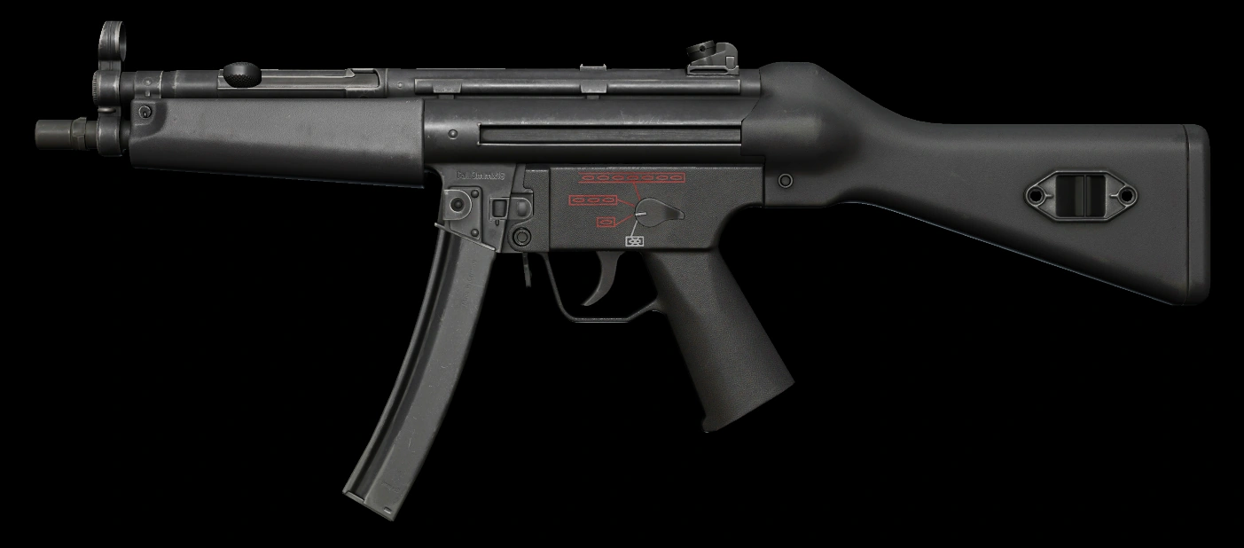 HK MP5 9x19 submachine gun (Navy 3 Round Burst) - The Official Escape ...