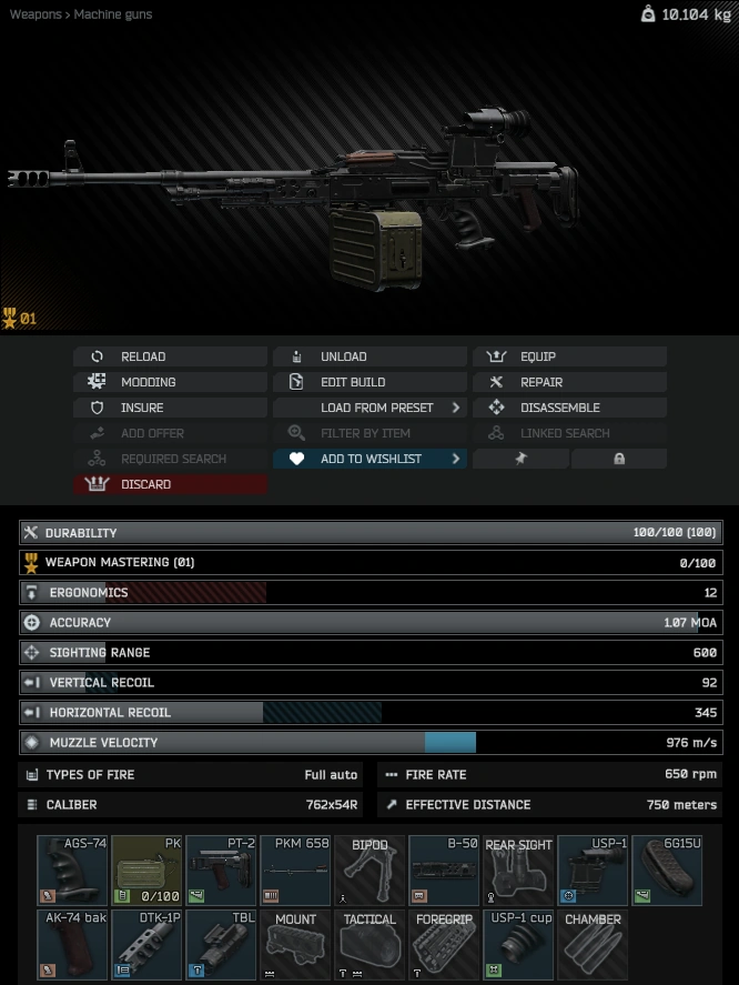 Gunsmith - Part 25 - The Official Escape from Tarkov Wiki