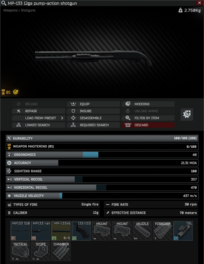 Gunsmith - Part 1 - The Official Escape from Tarkov Wiki