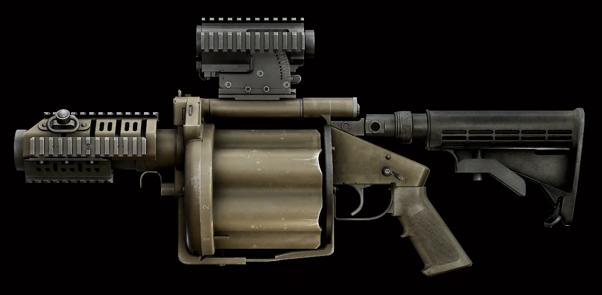 Milkor M32A1 MSGL 40mm grenade launcher - The Official Escape from Tarkov Wiki