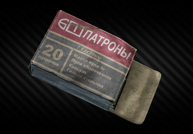 7.62x39mm HP ammo pack (20 pcs) - The Official Escape from Tarkov Wiki