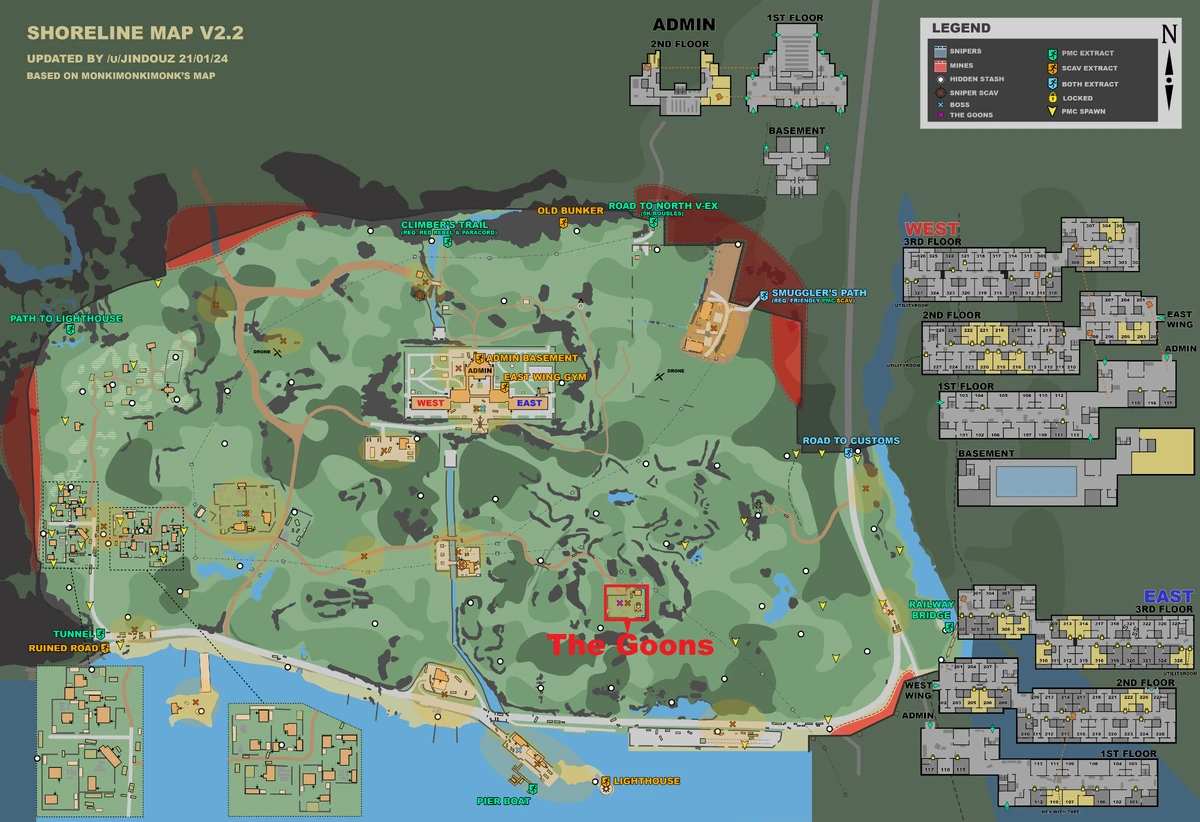 Shoreline Escape From Tarkov Wiki