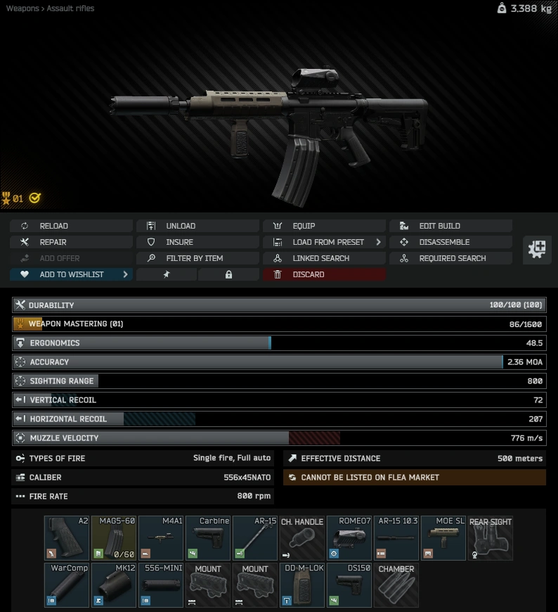 Gunsmith - Part 7 - The Official Escape from Tarkov Wiki