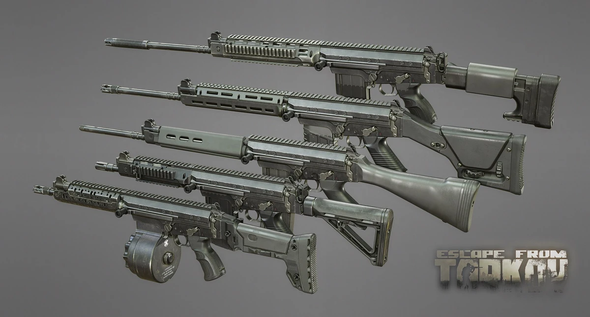 Штурмовая винтовка DS Arms SA58 7.62x51 — Escape from Tarkov Wiki