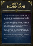 Escape The Night: Board Game | Escape The Night Wiki | Fandom