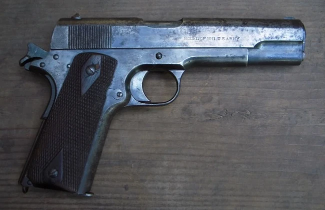 M1911 Colt Op Maat Al Capone's Favorite Colt Pistol To Go On Display