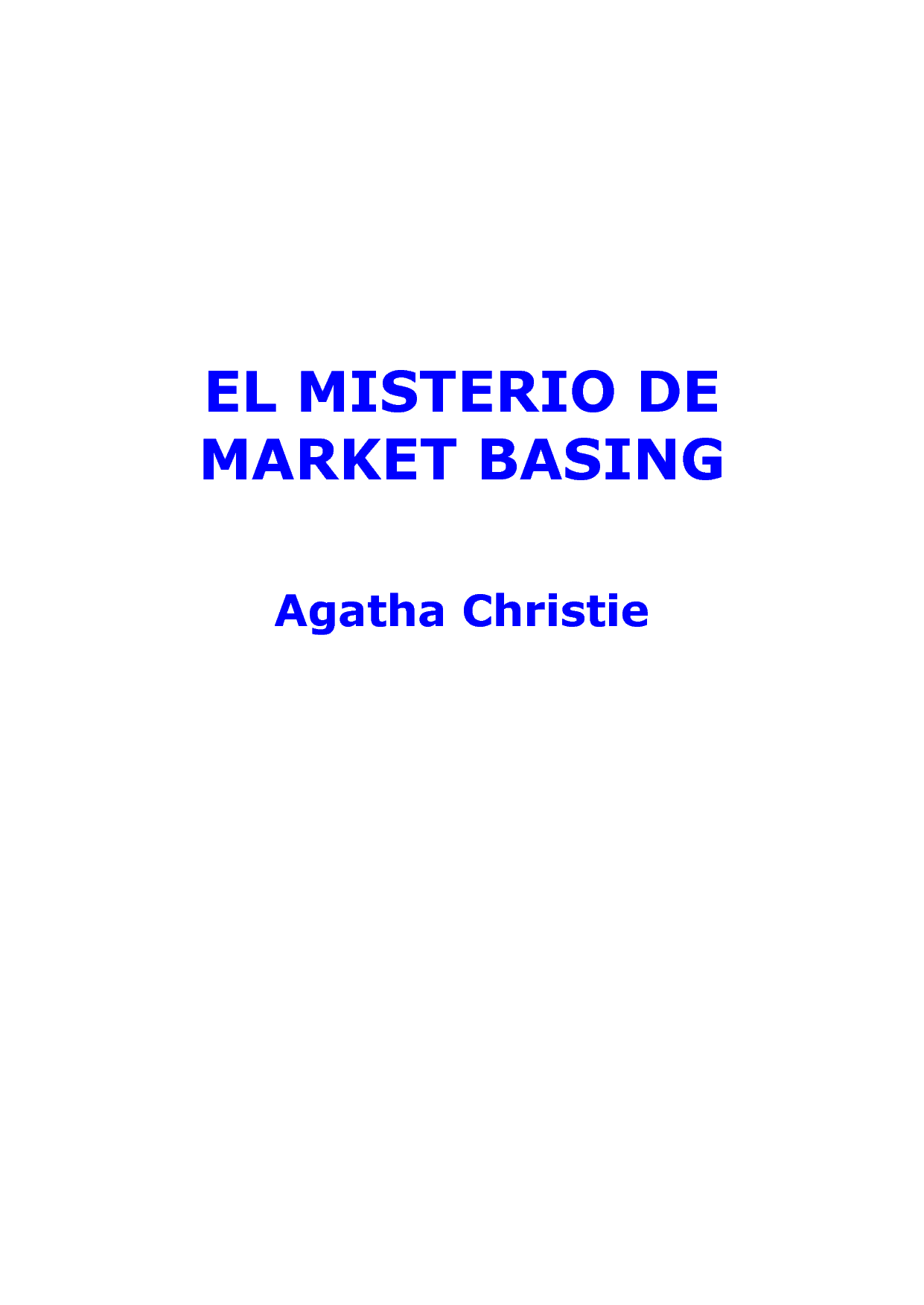 El misterio de Market Basing | Escritores del mundo Fandom | Fandom