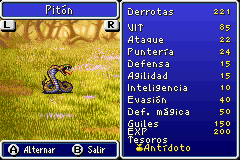 Pitón (Final Fantasy) | Final Fantasy Wiki | Fandom