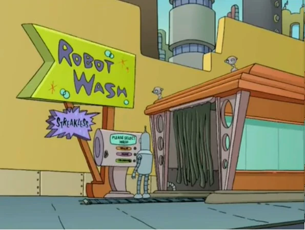 Lavado de robots | Futurama Wiki | Fandom